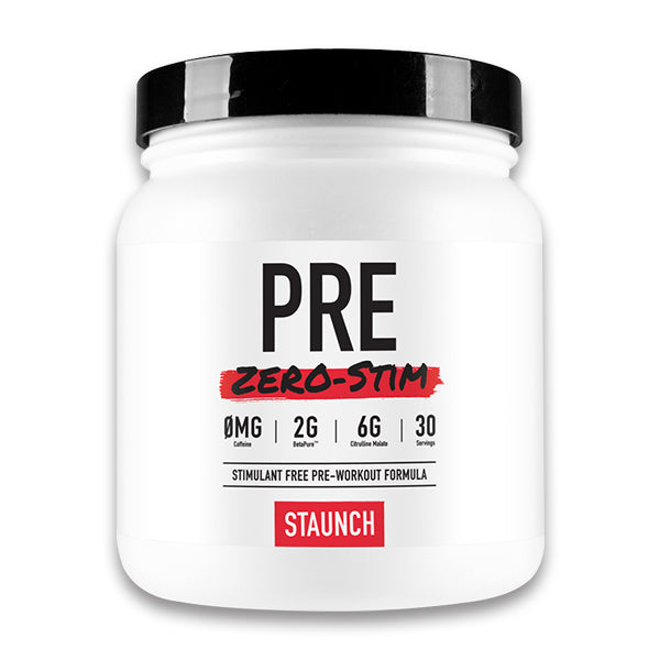 Pre Zero-Stim - Staunch | MAK Fitness